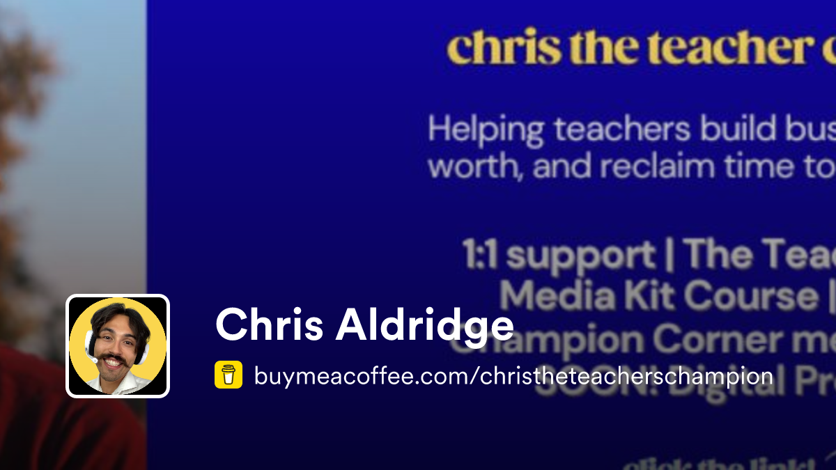 Chris Aldridge is building better ways to have the life you want ...