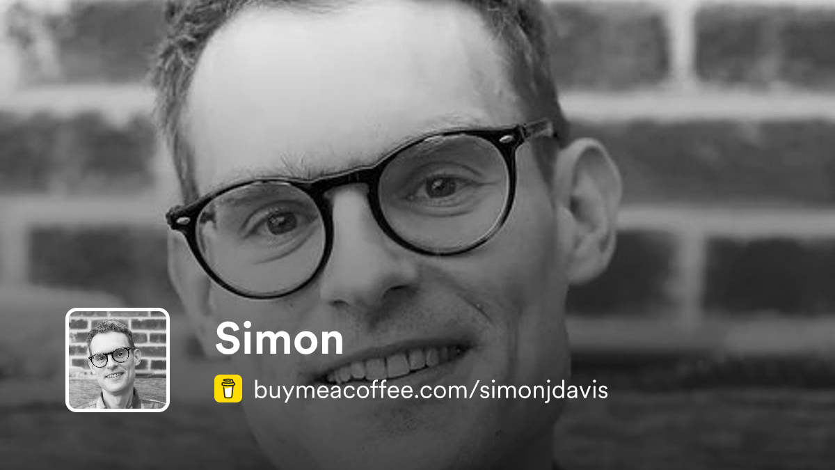 Simon - Buymeacoffee