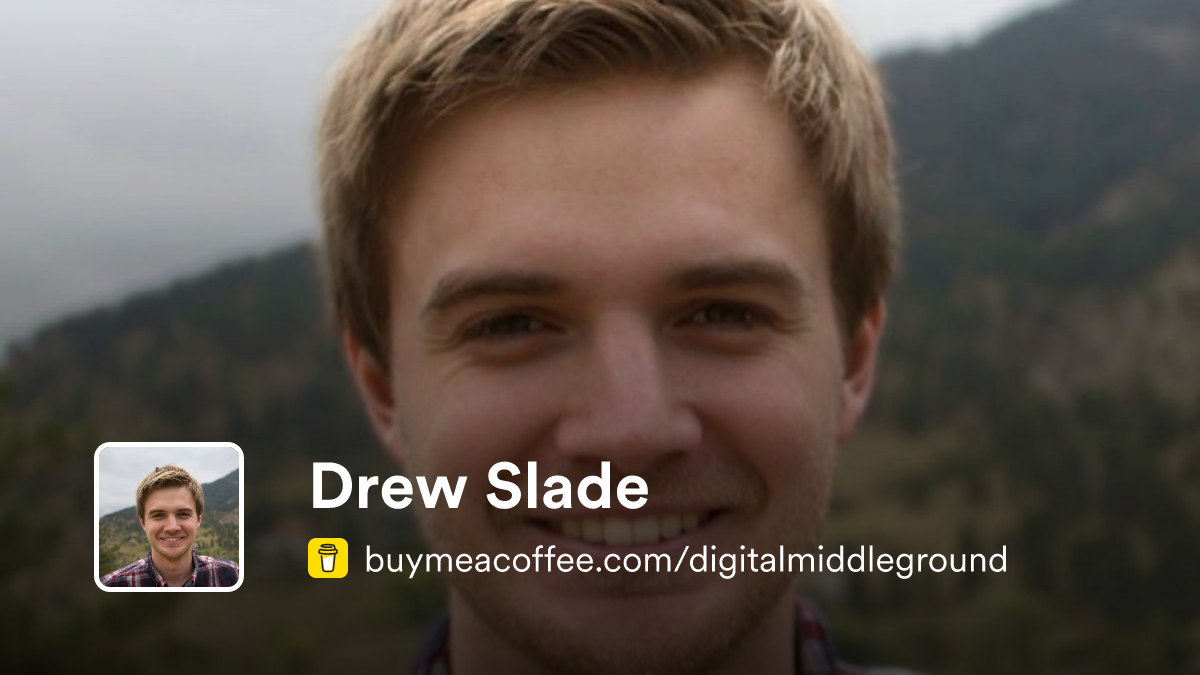 Drew Slade - Buymeacoffee