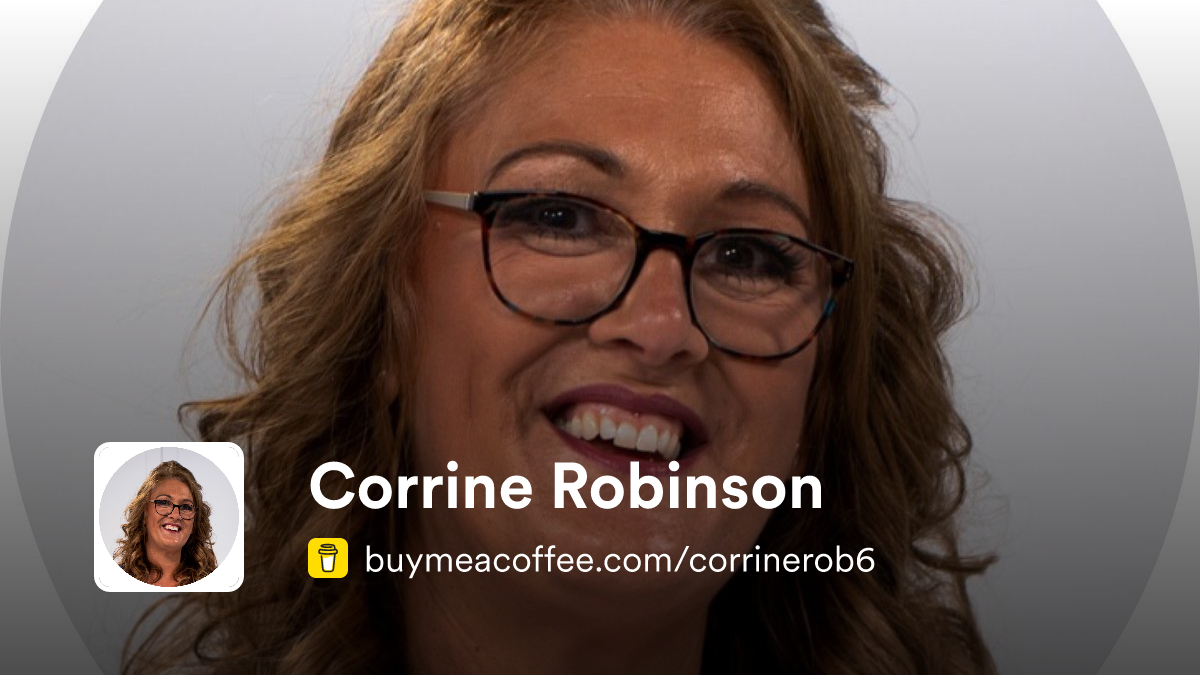 Corrine Robinson - Buymeacoffee