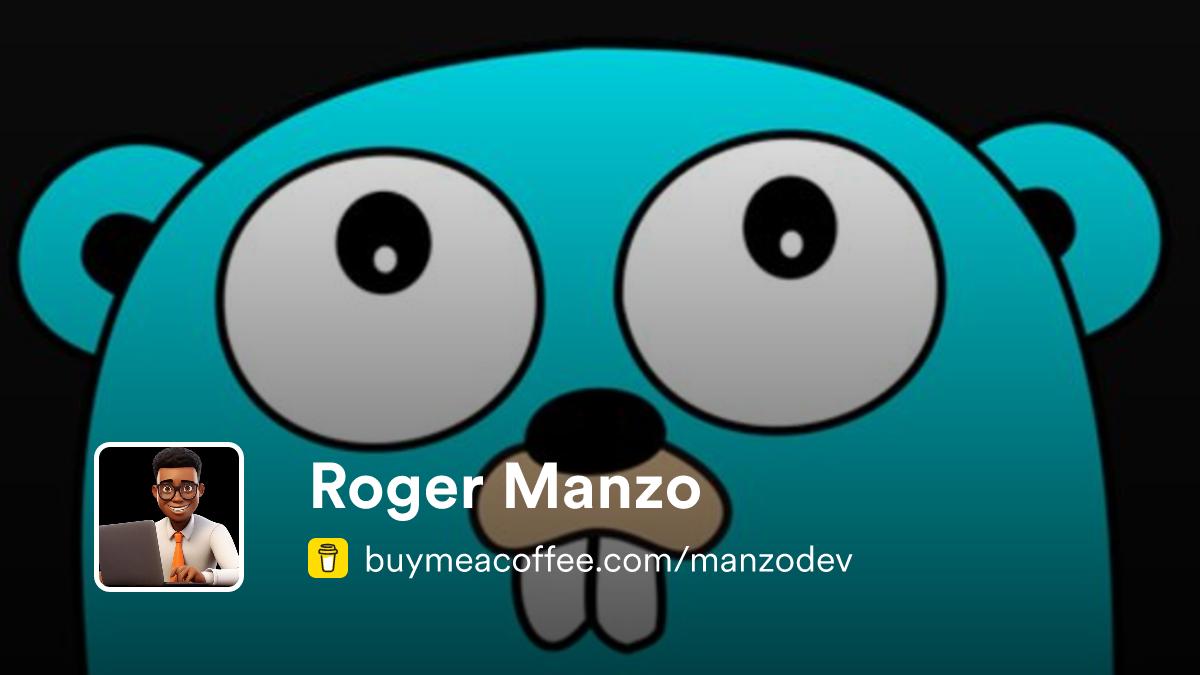 Roger Manzo - Buymeacoffee