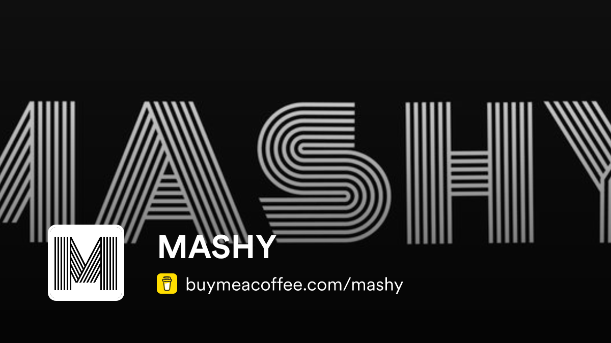 MASHY is Drinks, Beer, Wine, Sodas and Spirits - Buymeacoffee