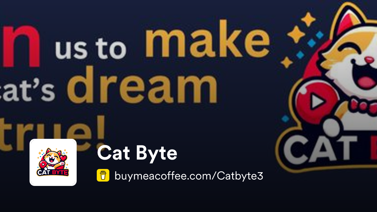 Cat Byte - Buymeacoffee