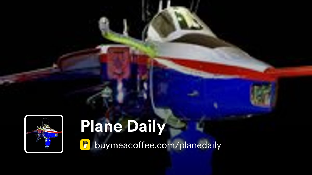Plane Daily - Buymeacoffee