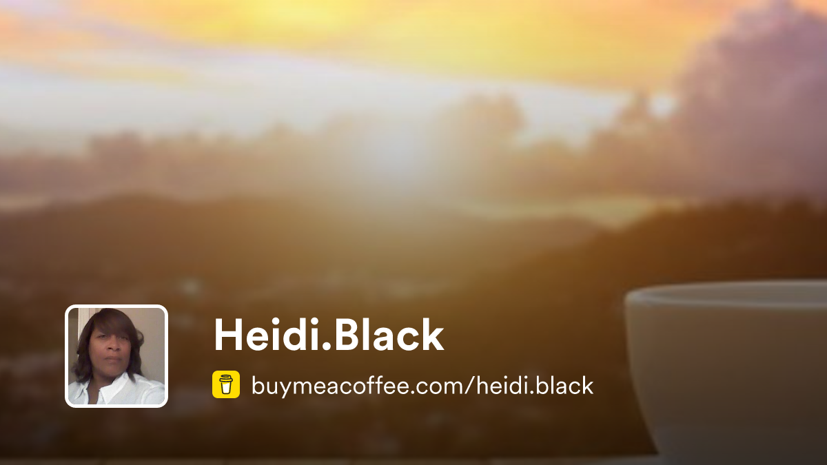 Heidi.Black - Buymeacoffee