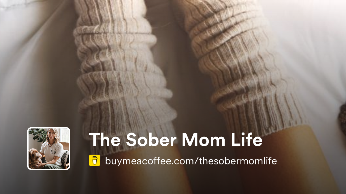 The Sober Mom Life - Buymeacoffee