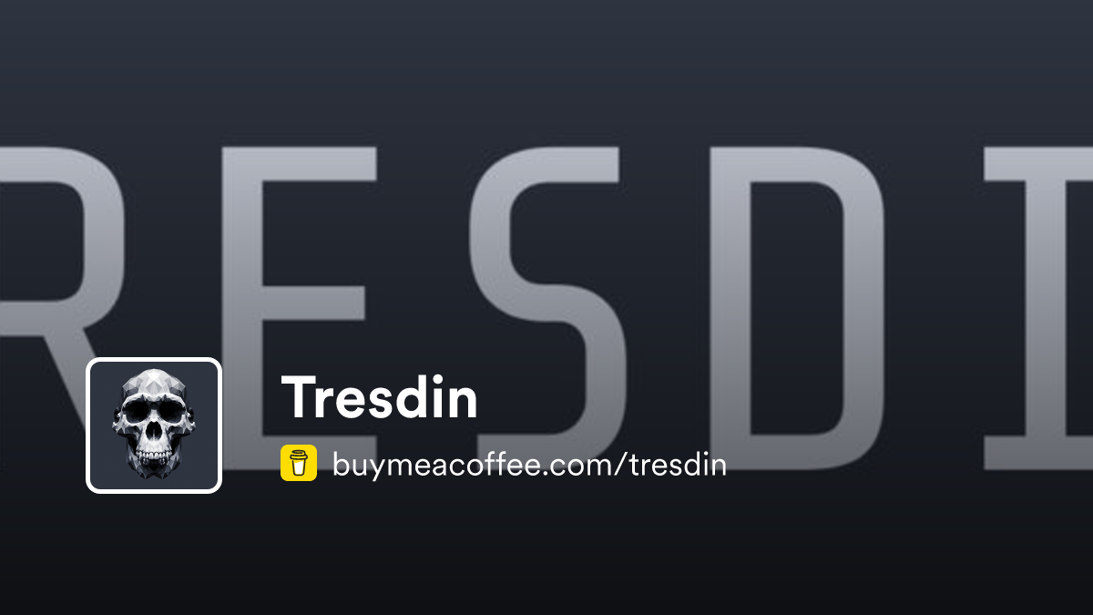 Tresdin is Weak auras, snippets, scripts, addons you name it - Buymeacoffee