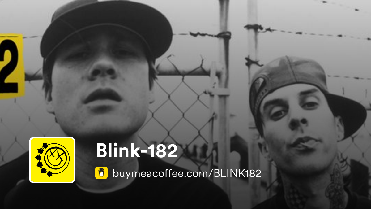 Blink-182 - Buymeacoffee