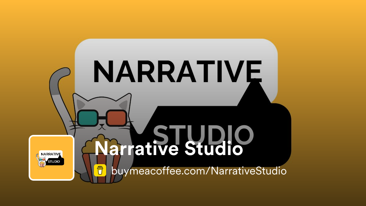 Narrative Studio - Buymeacoffee