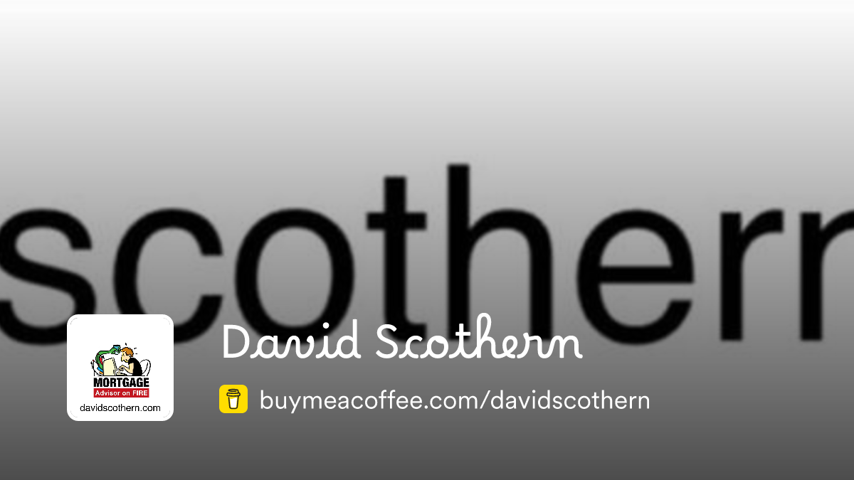 David Scothern is Blogging - Buymeacoffee