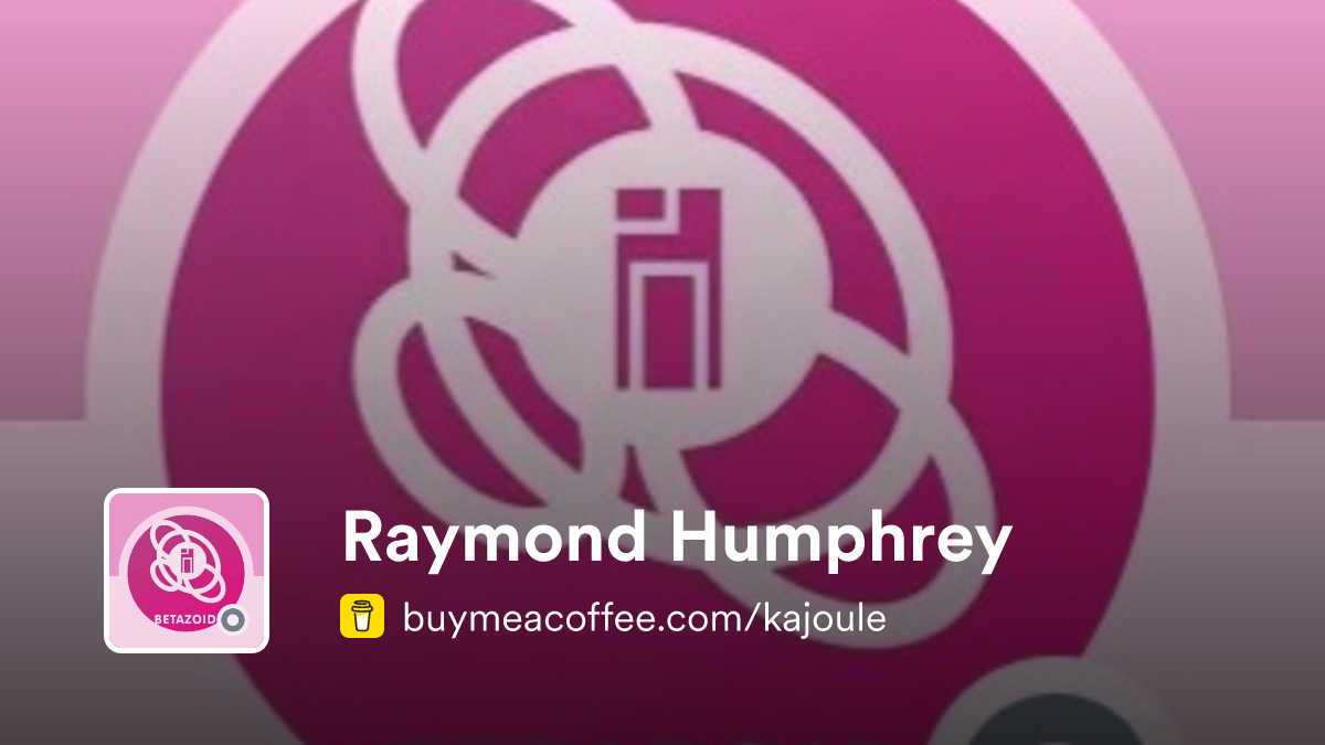 Raymond Humphrey - Buymeacoffee