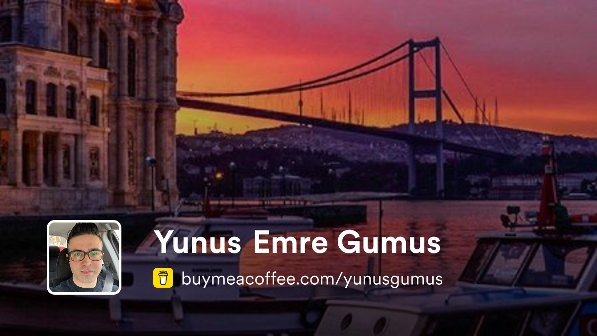 Yunus Emre Gumus - Buymeacoffee