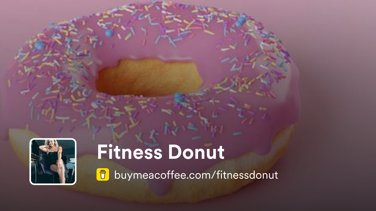 Fitness Donut - Buymeacoffee