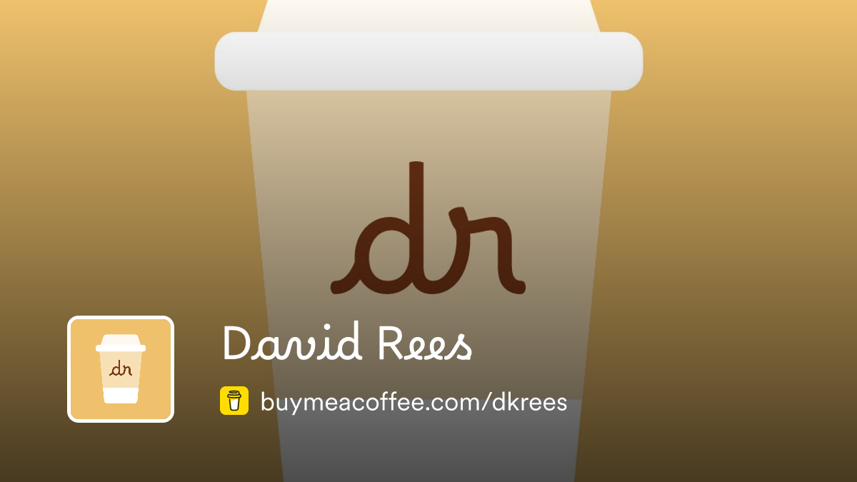 David Rees is building helpful and fun apps - Buymeacoffee