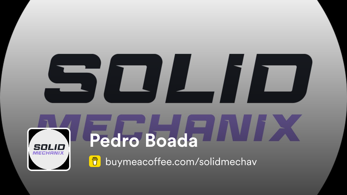 Pedro Boada - Buymeacoffee