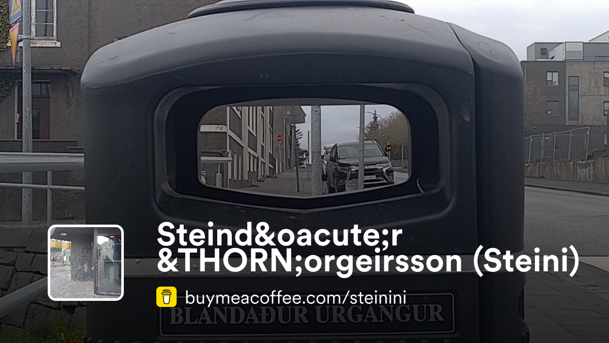 Gallery | Steindór Þorgeirsson (Steini) - Buymeacoffee