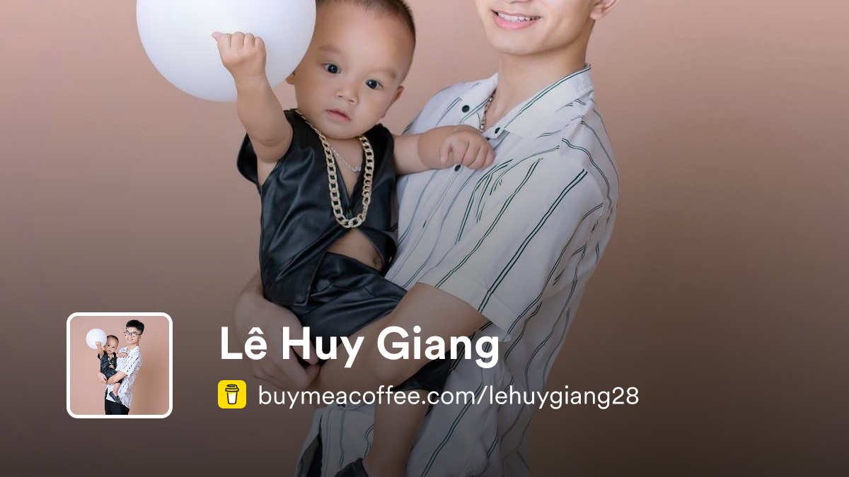Lê Huy Giang is creating `some` npm package... - Buymeacoffee