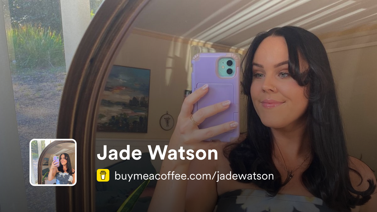 Jade Watson - Buymeacoffee