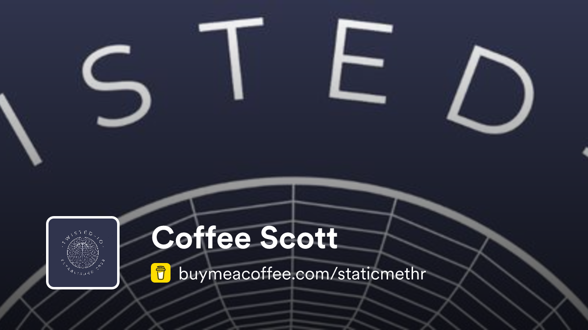 Coffee Scott - Buymeacoffee