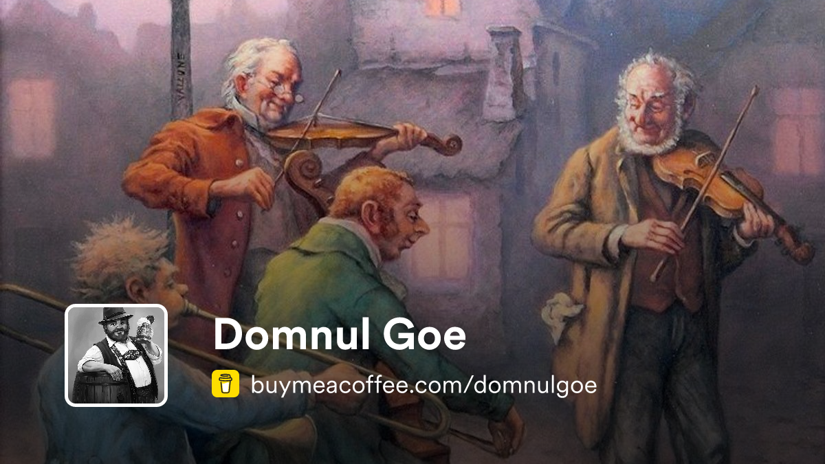 Domnul Goe - Buymeacoffee