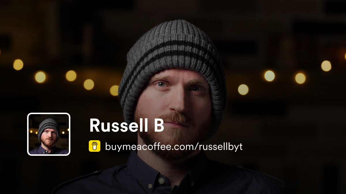 Russell B - Buymeacoffee