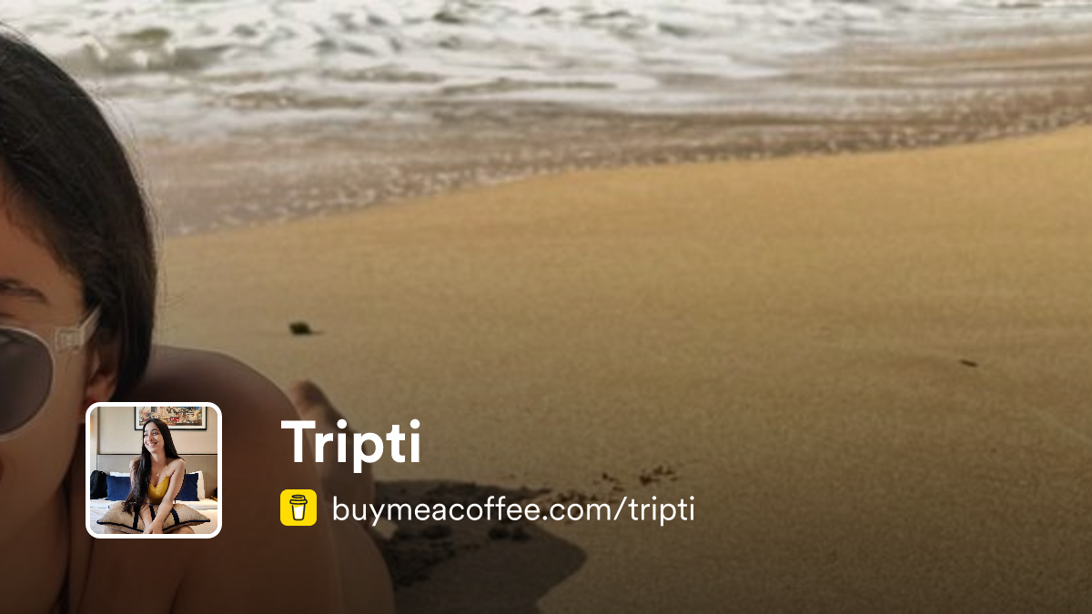 Tripti - Buymeacoffee