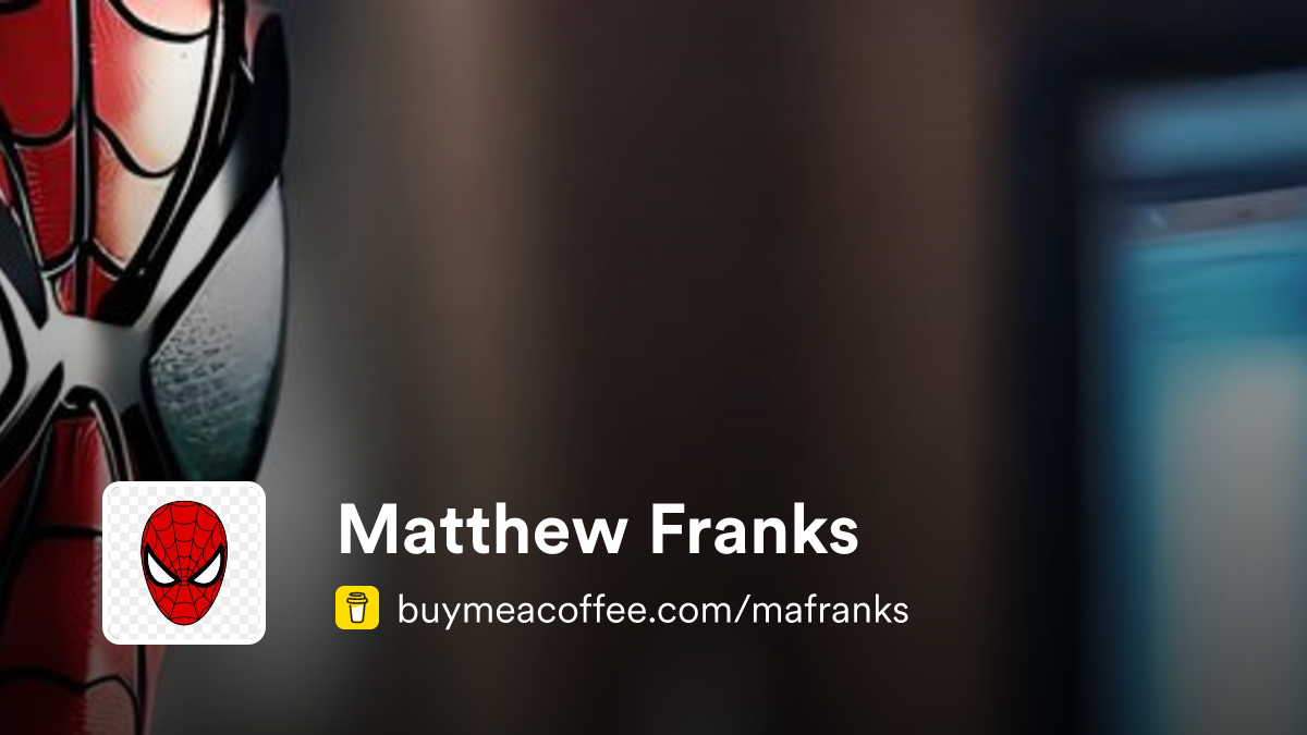 Matthew Franks - Buymeacoffee