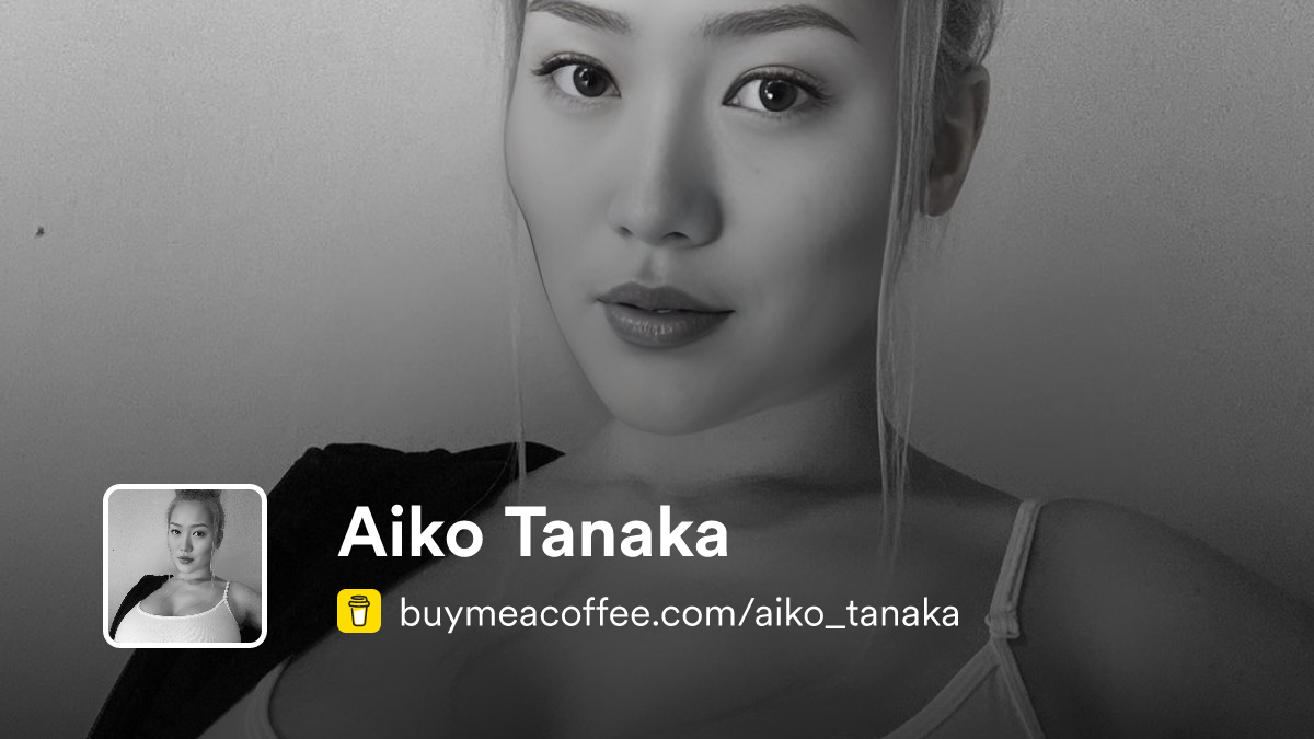 Aiko Tanaka - Buymeacoffee