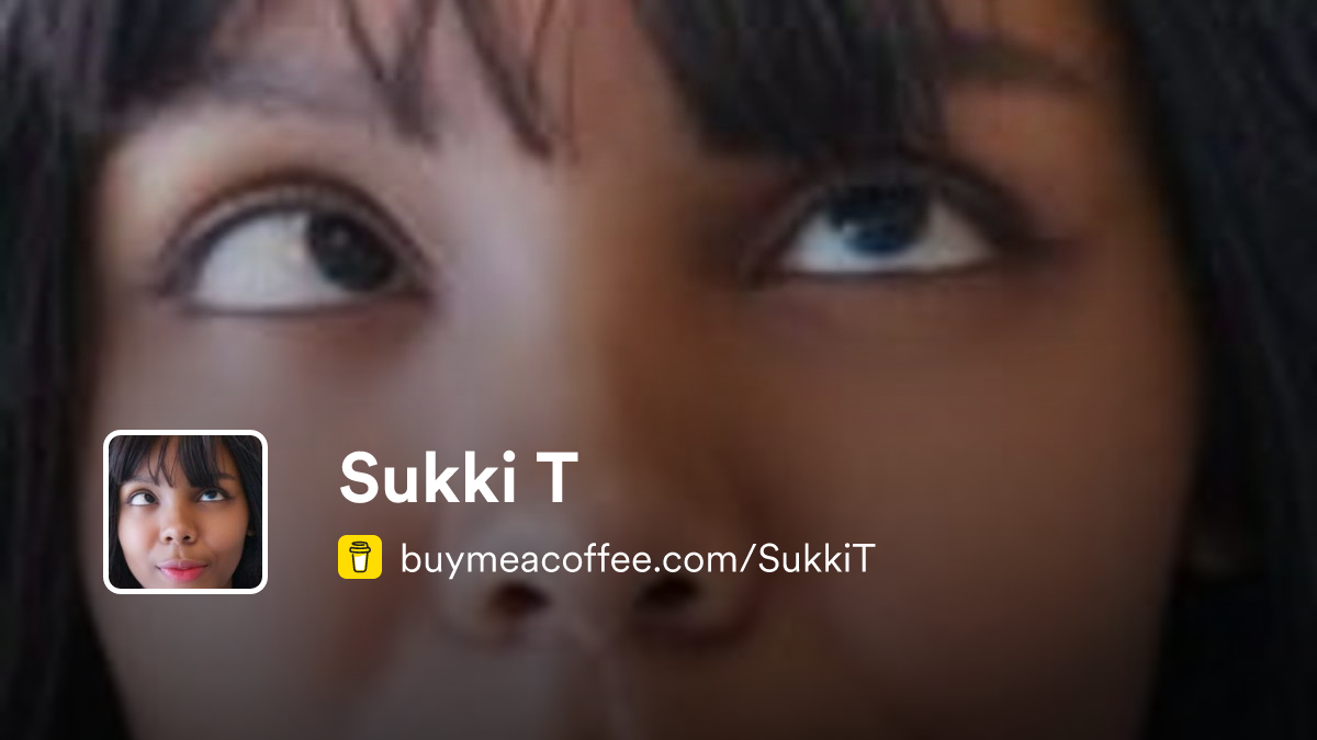 Sukki T - Buymeacoffee