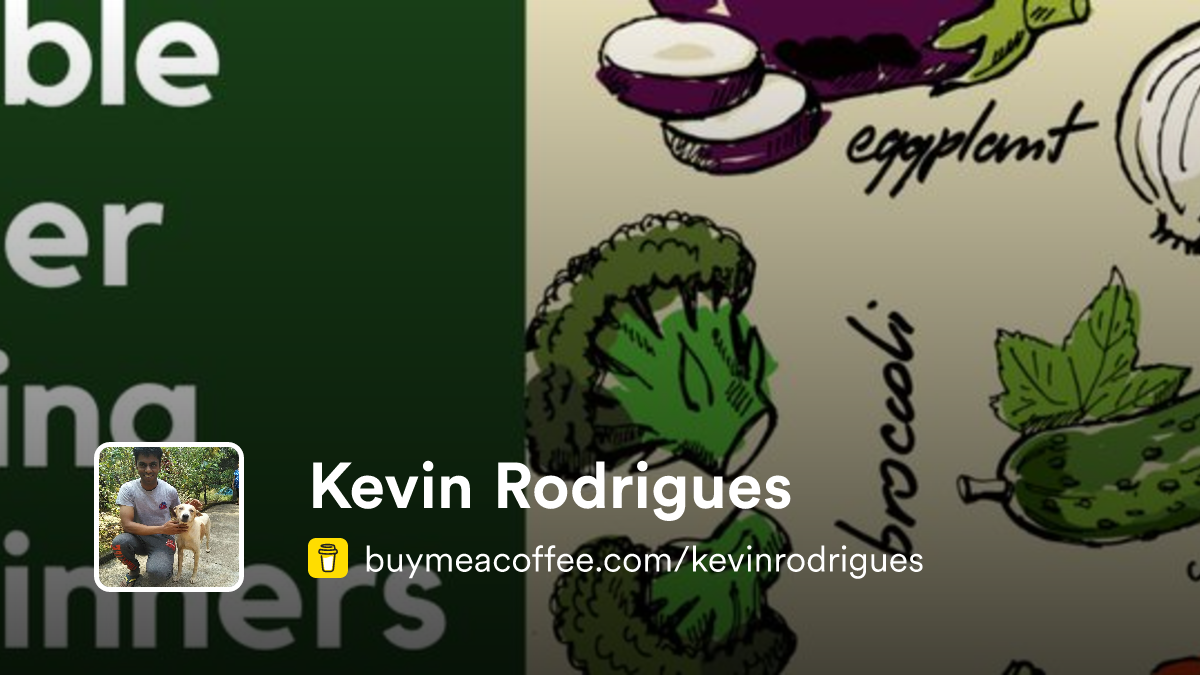 Kevin Rodrigues - Buymeacoffee