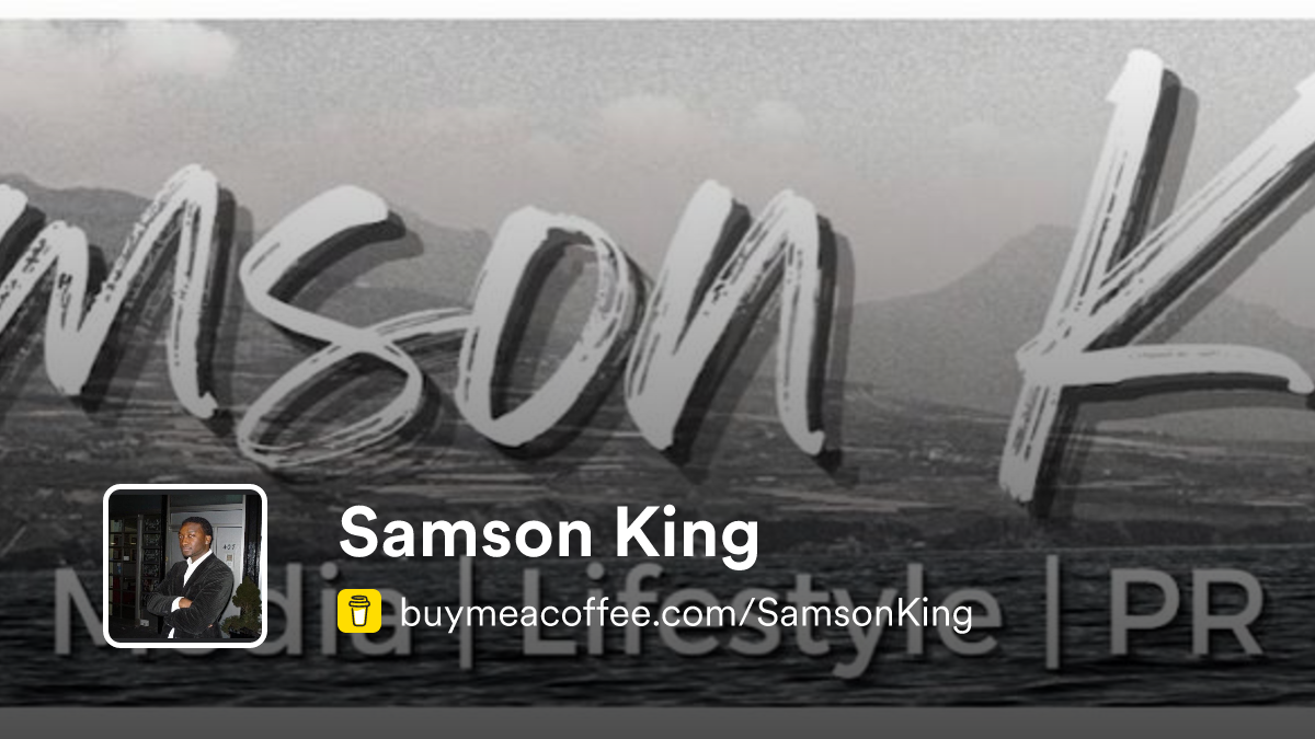 Samson King - Buymeacoffee