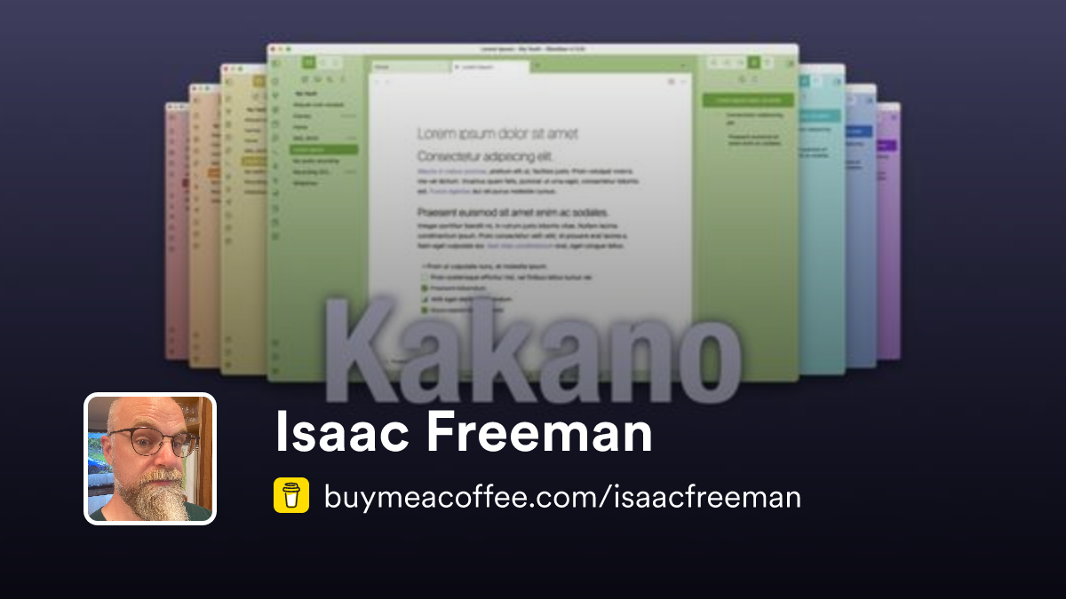 Isaac Freeman - Buymeacoffee