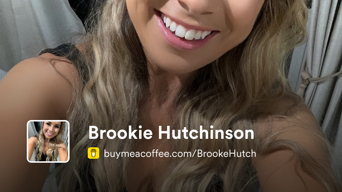 Posts | Brookie Hutchinson - Buymeacoffee