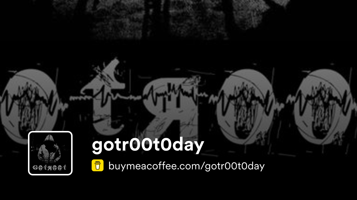 gotr00t0day - Buymeacoffee