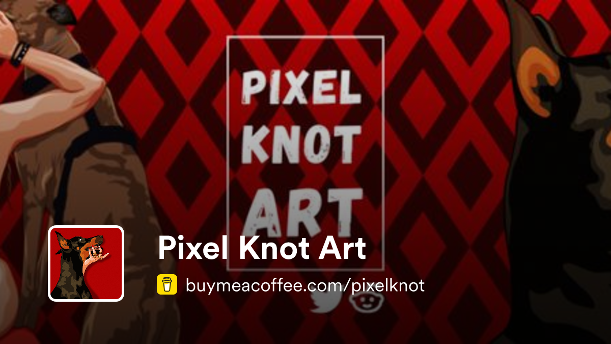 Pixel Knot Art is creating digital illustrations - Buymeacoffee
