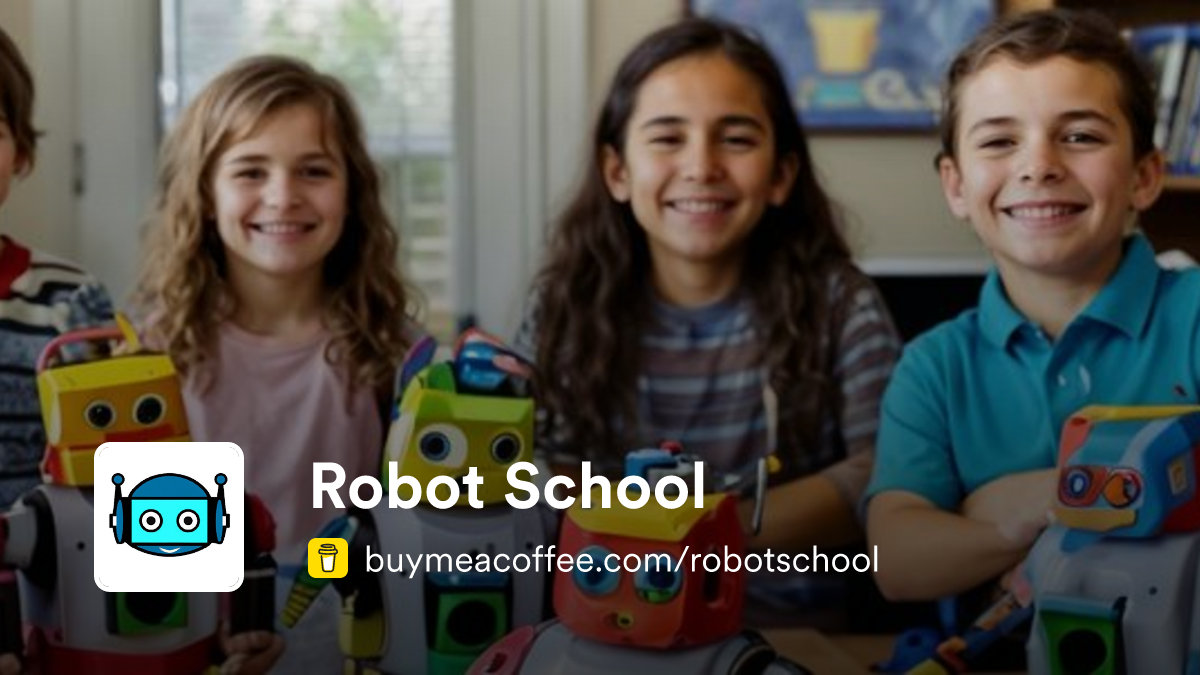Robot School - Buymeacoffee