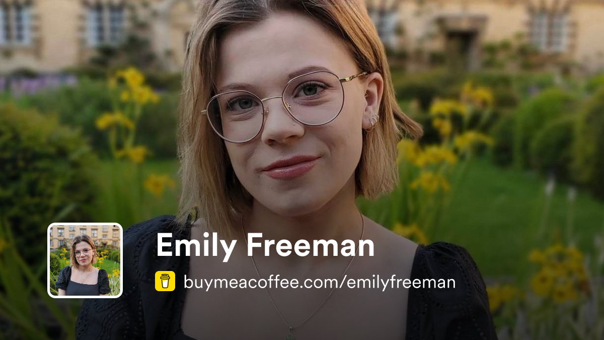 Emily Freeman - Buymeacoffee