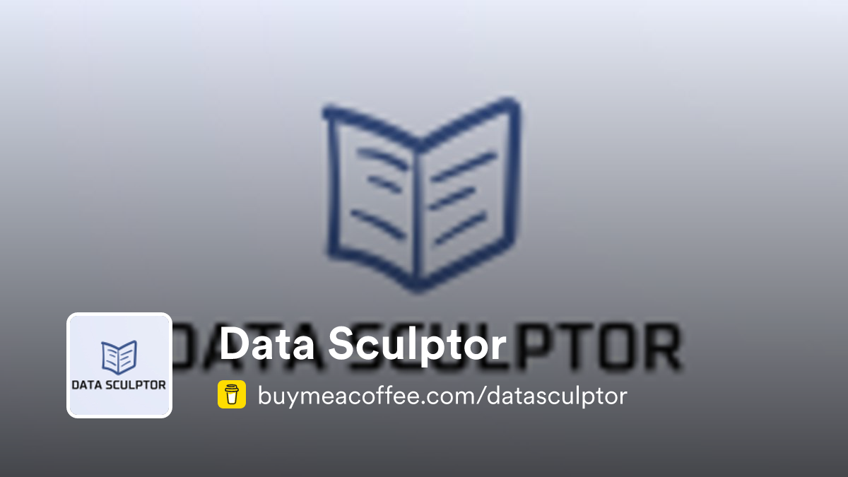 Data Sculptor - Buymeacoffee