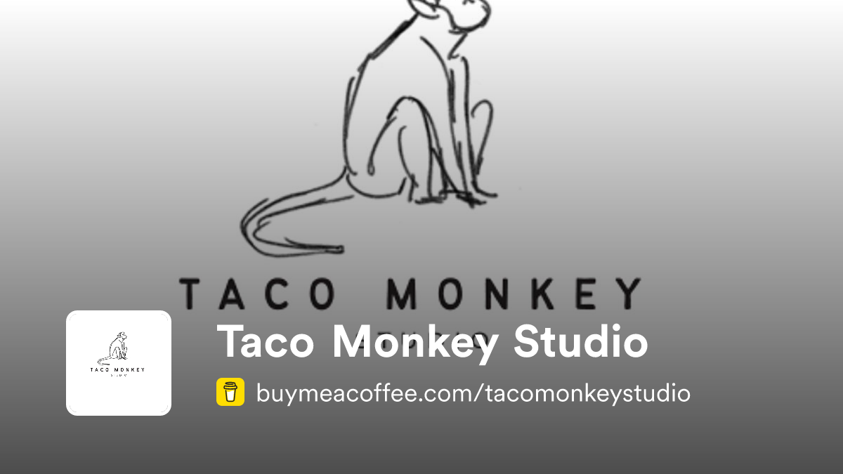Taco Monkey Studio - Buymeacoffee