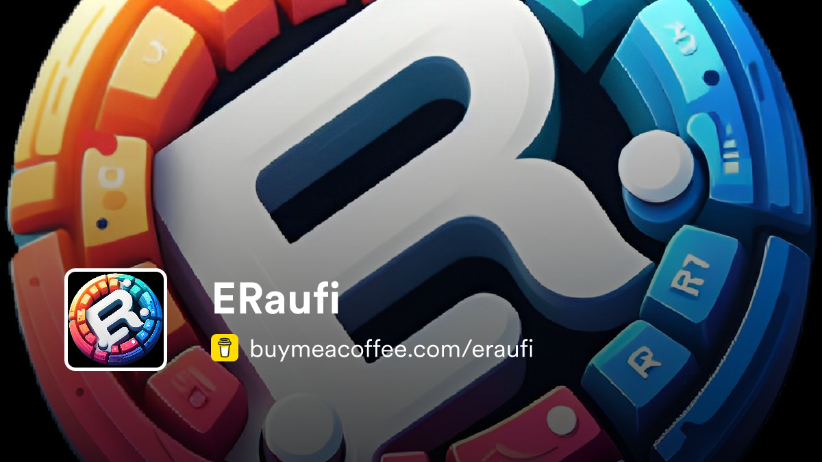 ERaufi is Coding Vides, Tutorials - Buymeacoffee