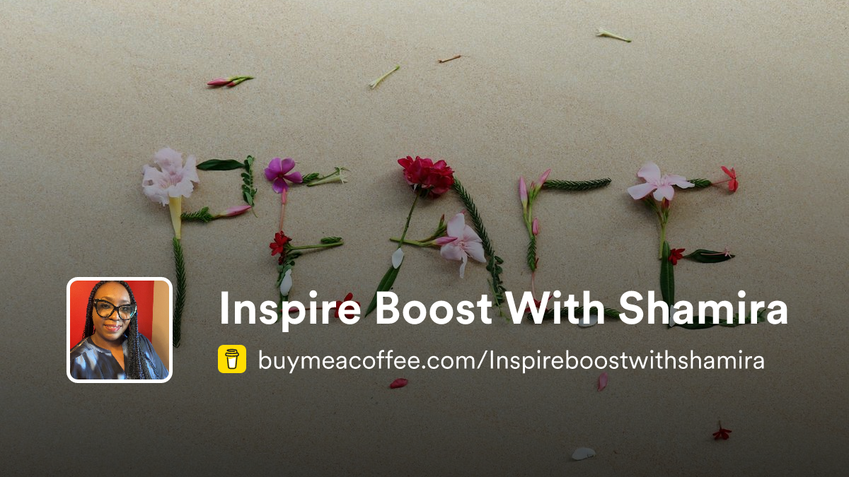Inspire Boost With Shamira is Positive content that helps inspire ...