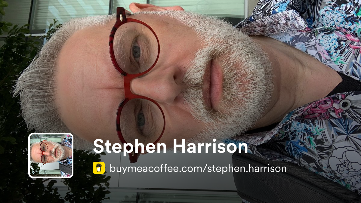 Stephen Harrison - Buymeacoffee