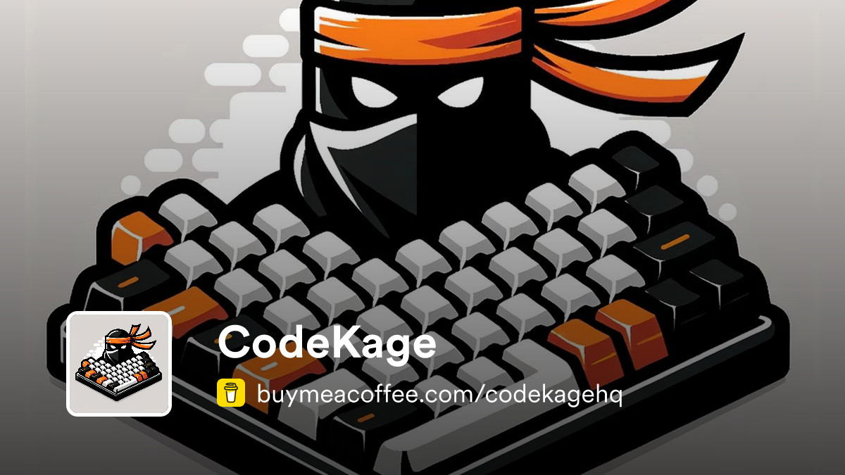 CodeKage - Buymeacoffee