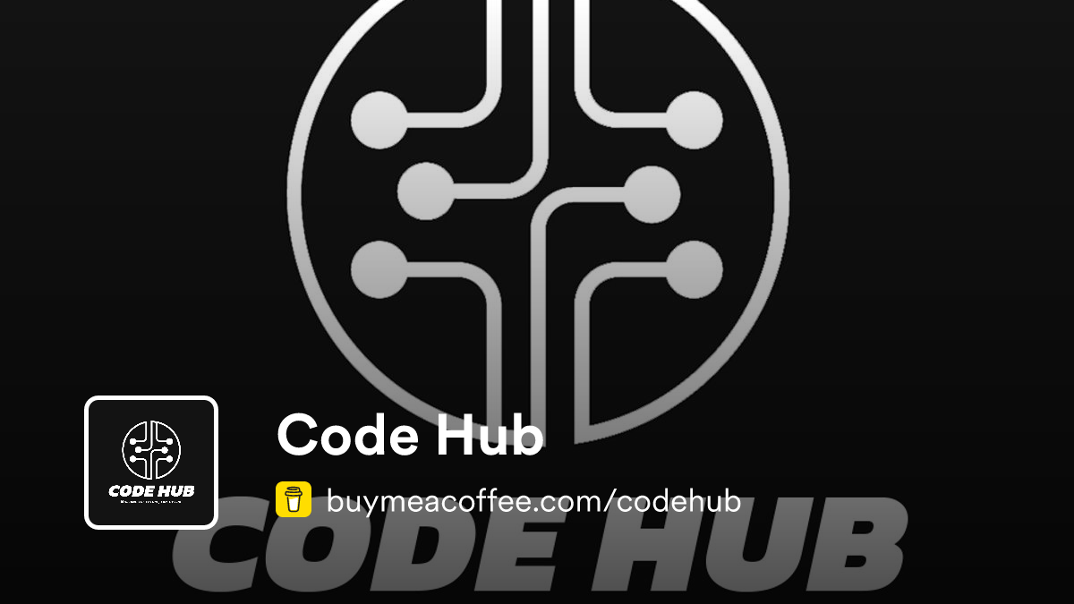 Code Hub - Buymeacoffee
