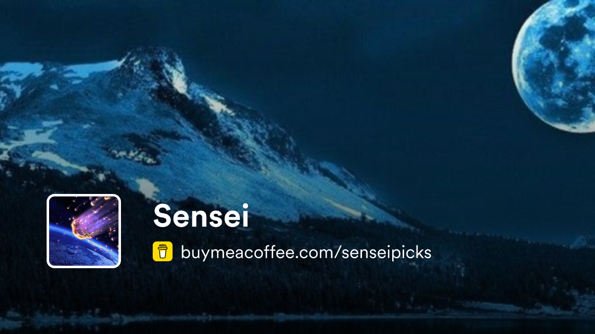 Sensei - Buymeacoffee