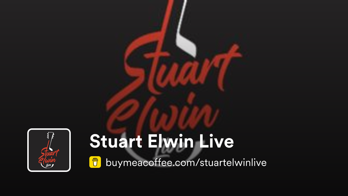 Stuart Elwin Live - Buymeacoffee