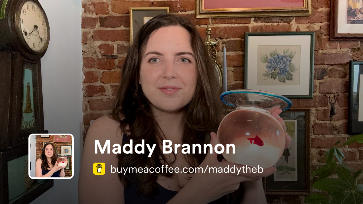 Maddy Brannon - Buymeacoffee