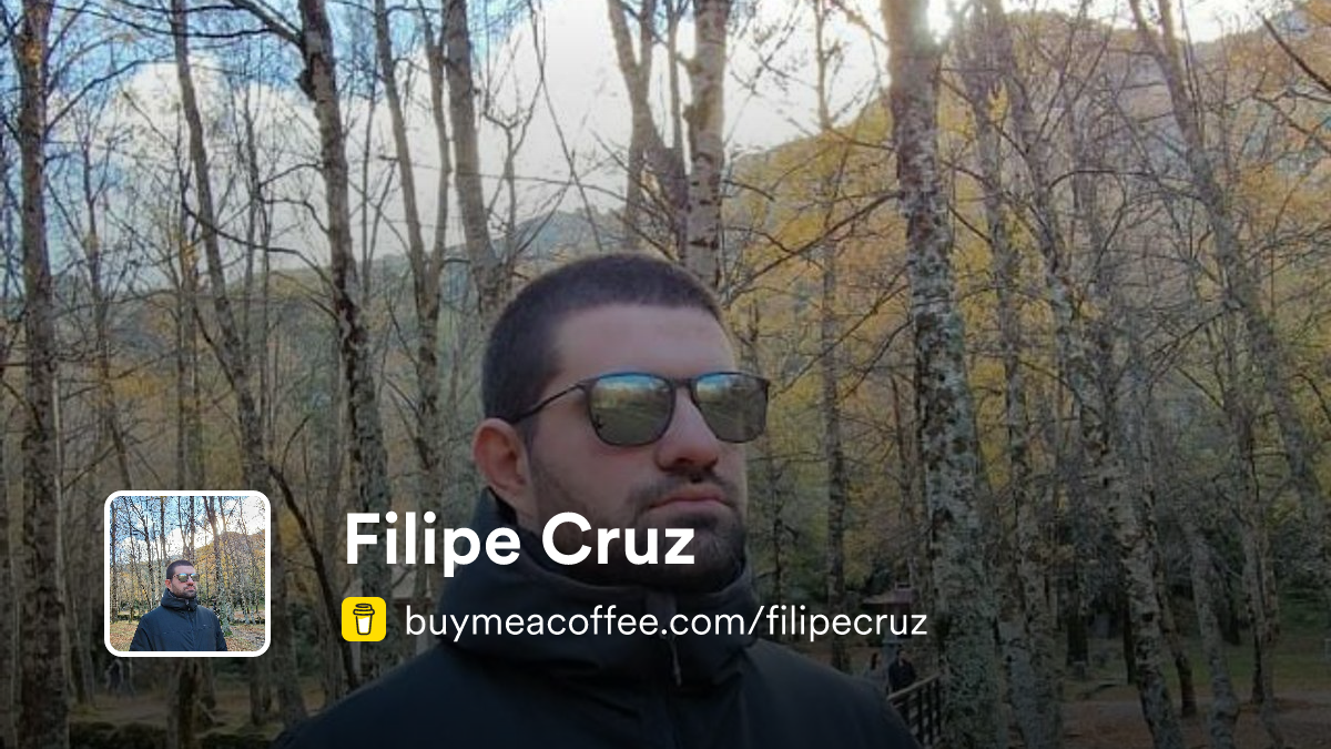 Filipe Cruz - Buymeacoffee