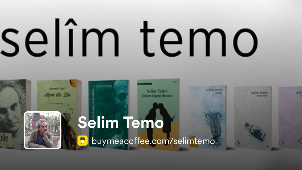 Selim Temo - Buymeacoffee