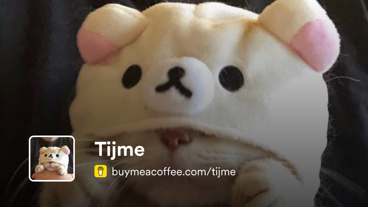 Tijme - Buymeacoffee